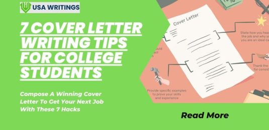 7 Cover Letter Writing Tips For College Students - USA Writings